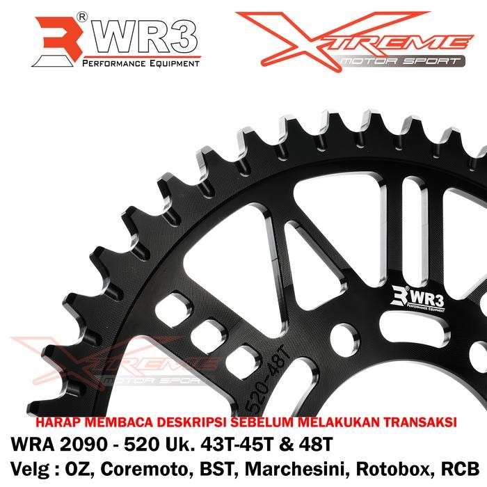 Jual Gear Belakang WR3 WRA 2090 - 520 ZX25R For Velg Racing OZ ...