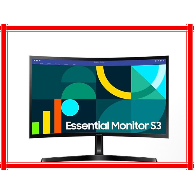 Jual Monitor Samsung LS24D366GAEXXD Curved 24 Inch Full HD 100Hz VA Panel - Layar Lengkung 1800R ...
