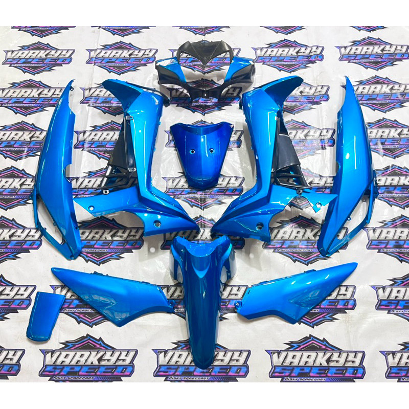 Jual Full body halus Supra X 125 Batman Biru relaxa custom | Shopee ...