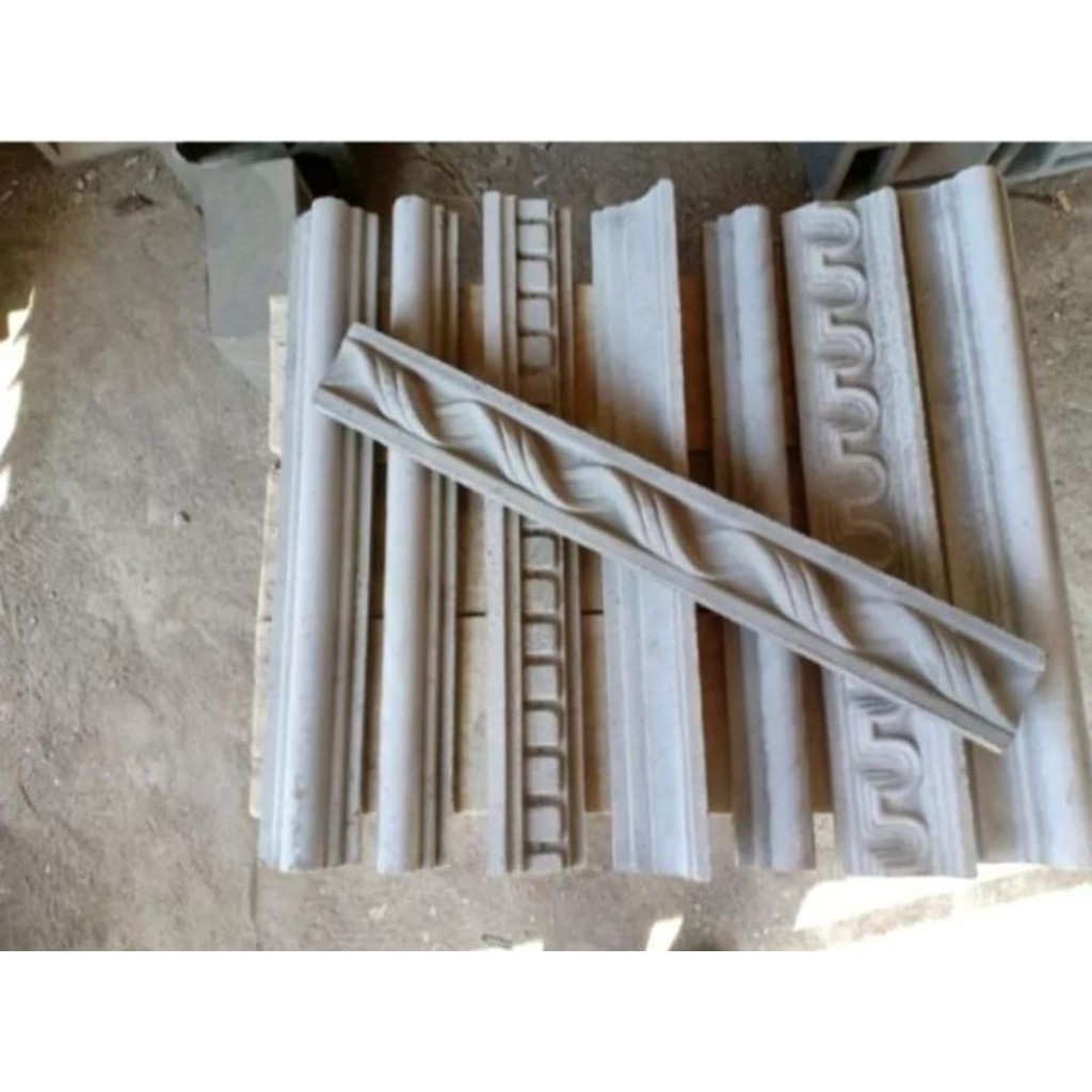 Jual Lis beton LIs propil beton Lis plang beton semua motip | Shopee ...