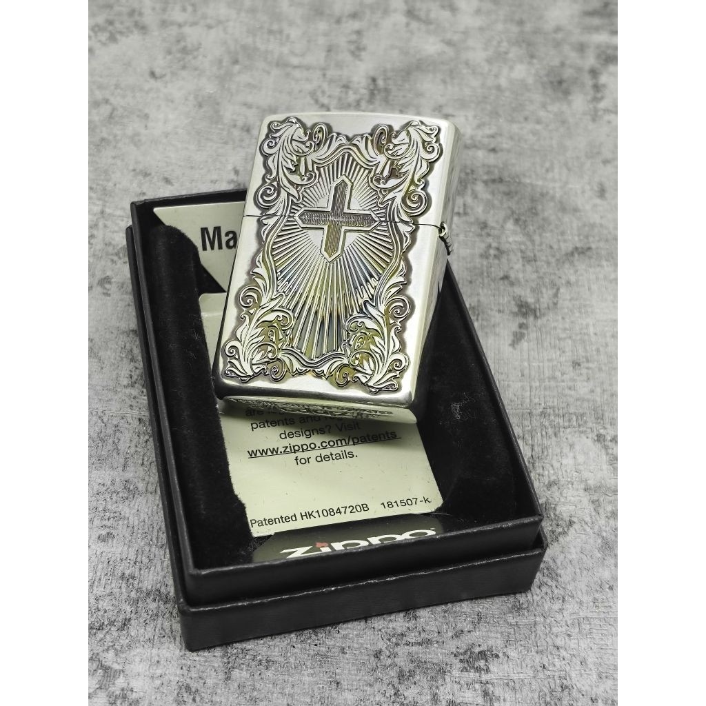 Jual ZIPPO JAPAN JESUS SILVER ORIGINAL | Shopee Indonesia
