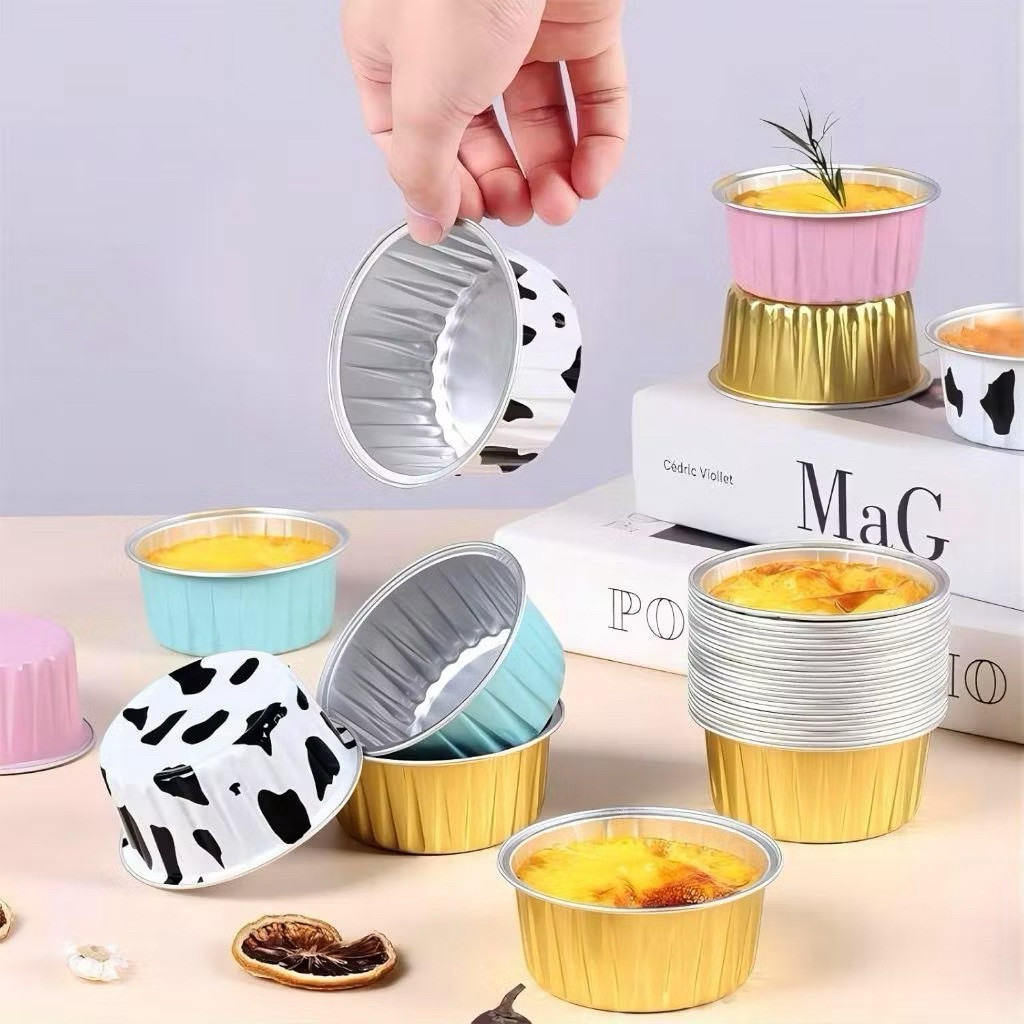 Jual 10 Pcs Kue Cup Aluminium Foil Import Bisa Dipakai Berulang / Cup ...