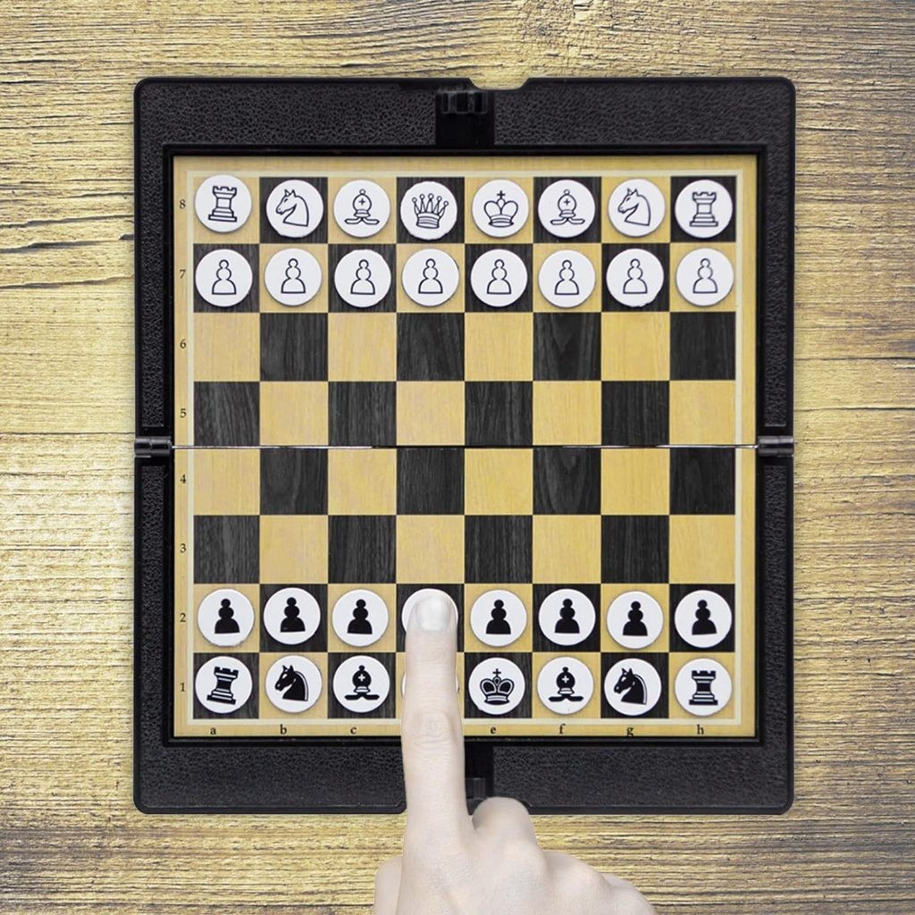 Jual Mini Pocket Magnetic Chess Set Mini Magnetic Chess Papan Catur ...