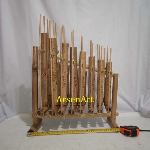 Jual TERASHOP Angklung Besar 1 Oktaf 8 Nada Untuk Tingkat Dasar (dewasa ...