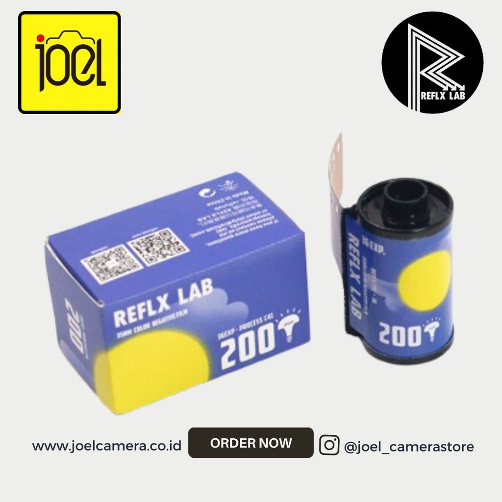 Jual Reflx Lab 200 Tungsten 35mm Roll Film, 36 Exposures | Shopee Indonesia