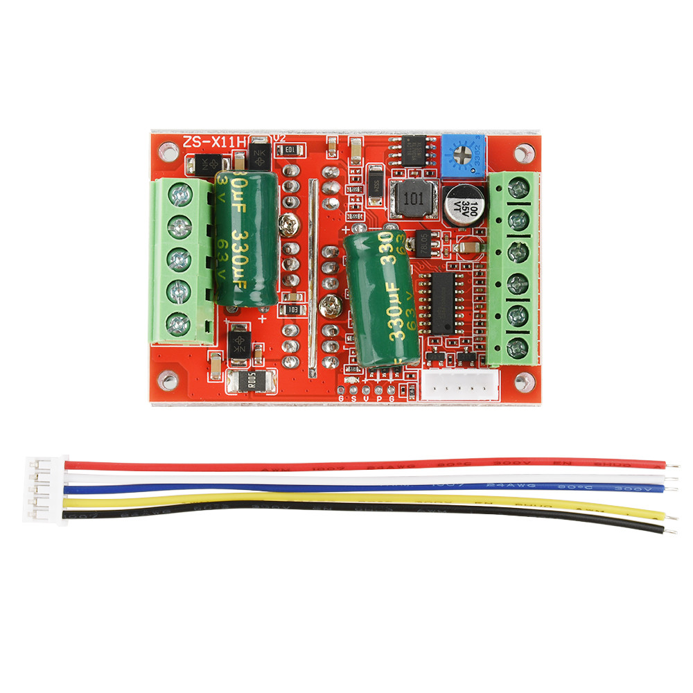 Jual 400w Bldc Three Phase Dc Brushless Motor Controller Electric Motor ...