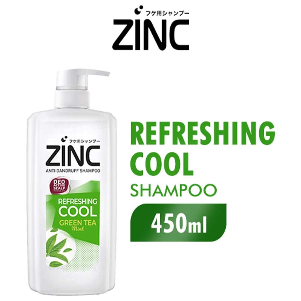 Jual ZINC SHAMPOO A/K REFRESHING COOL 450mL | Shopee Indonesia