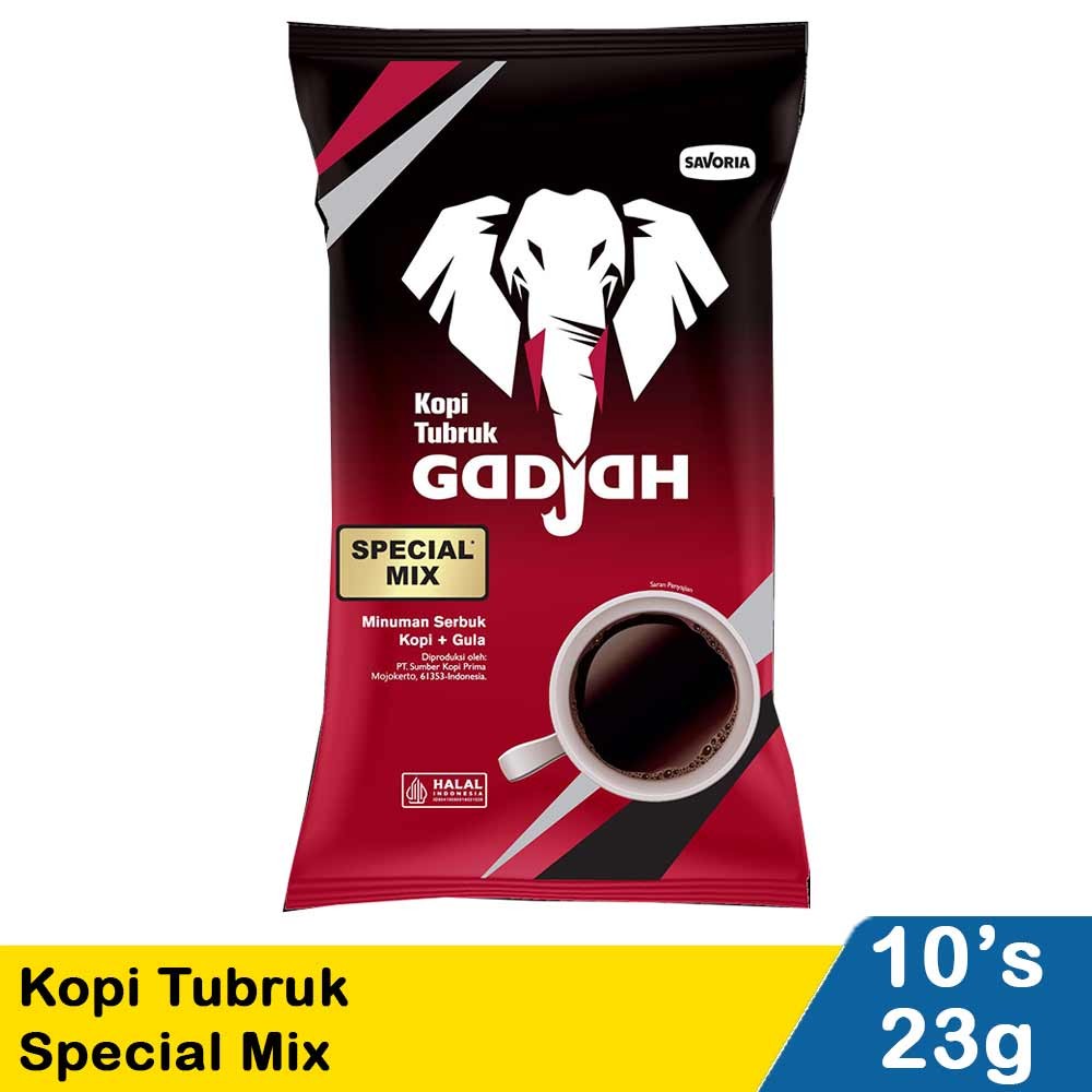 Jual GADJAH KOPI TUBRUK SPECIAL MIX 10x23g | Shopee Indonesia