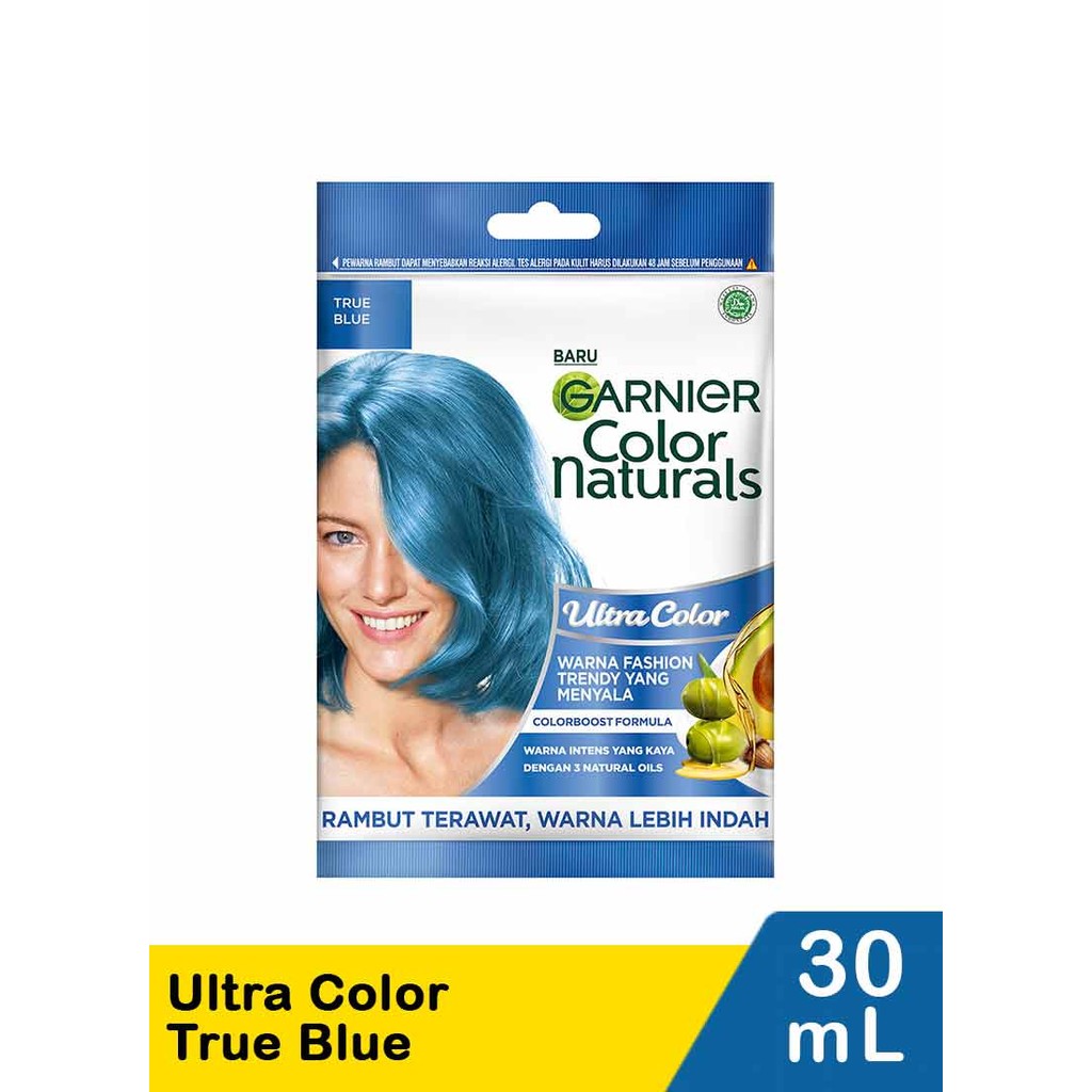 Jual GARNIER ULTRA COLOR TRUE BLUE 30mL | Shopee Indonesia