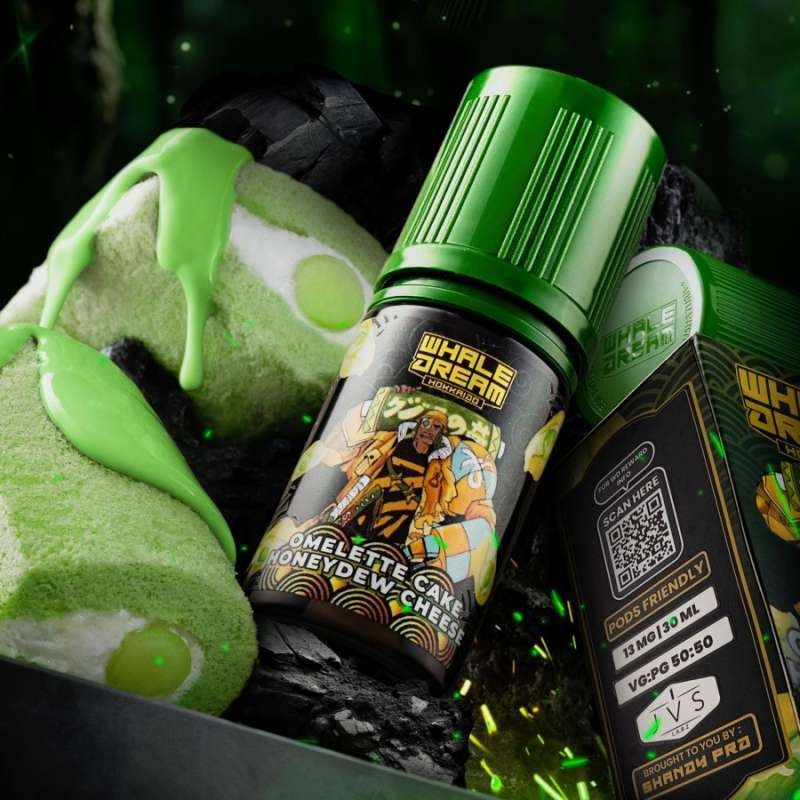 Jual Podfriendly Whale Dream Ommelete Cake Honeydew by JVS 30ml 13mg ...