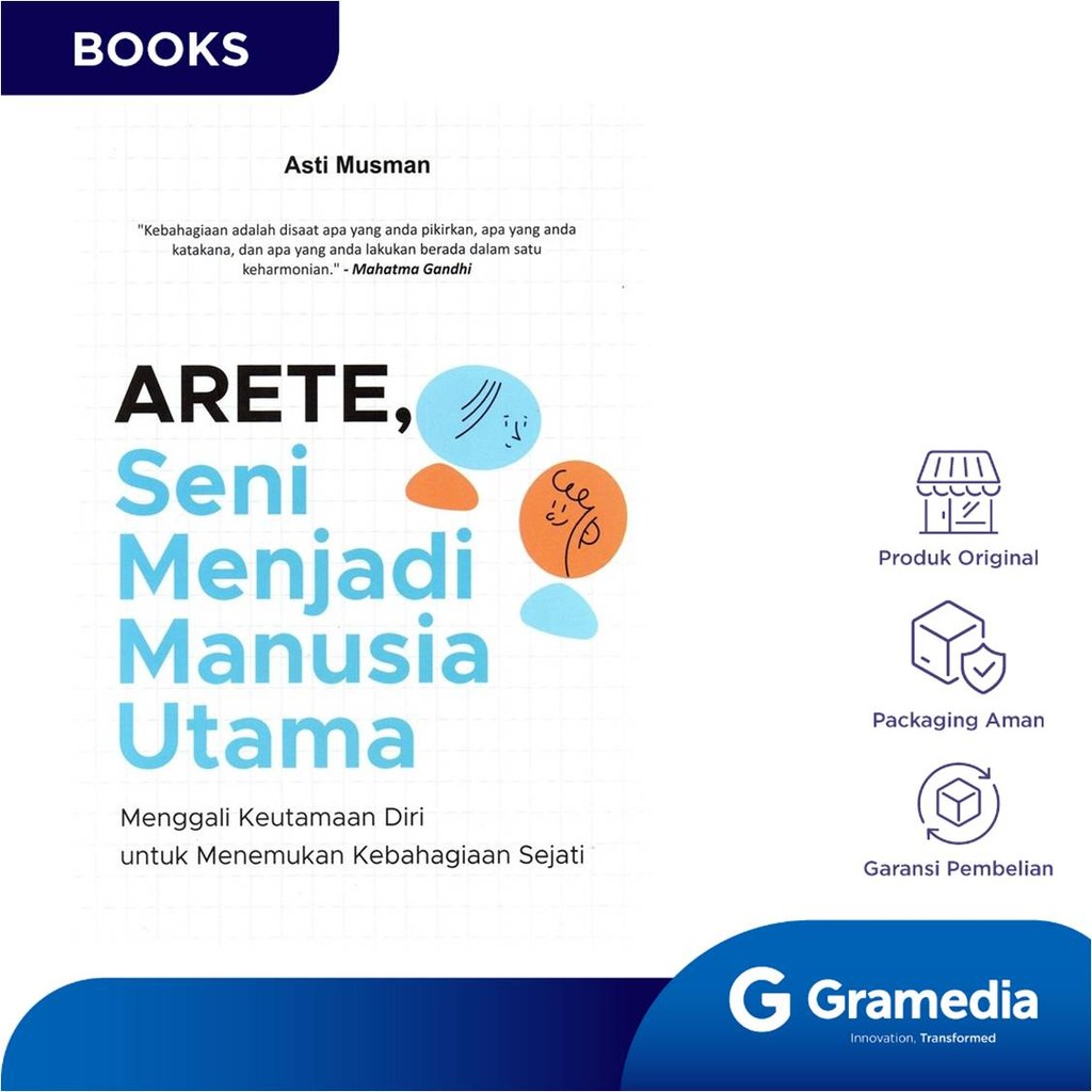Jual Arete, Seni Menjadi Manusia Utama (Asti Musman) | Shopee Indonesia