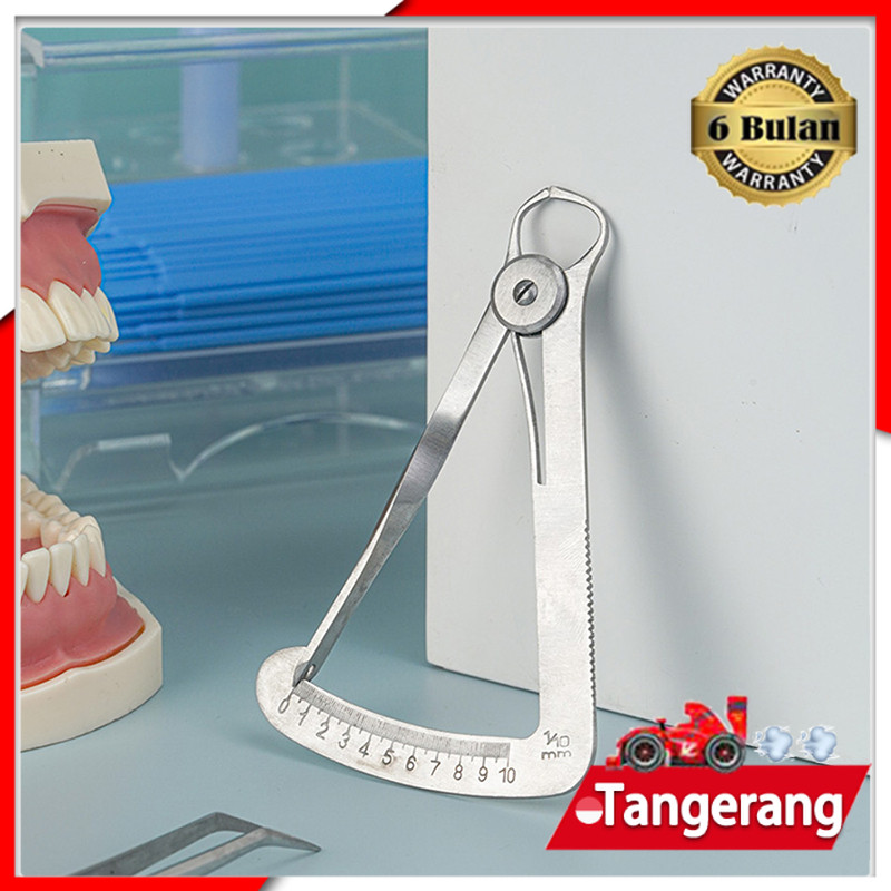 Jual Dental Calliper Caliper Kaliper Jangka Sorong / Pengukur Ketebalan ...