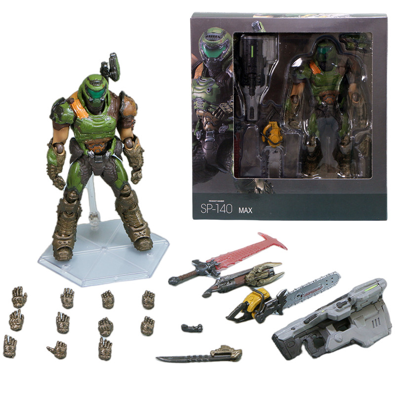 Jual Doom Figma Doom Eternal SP-140 Doom Guy Doom Slayer 1/12 16CM ...