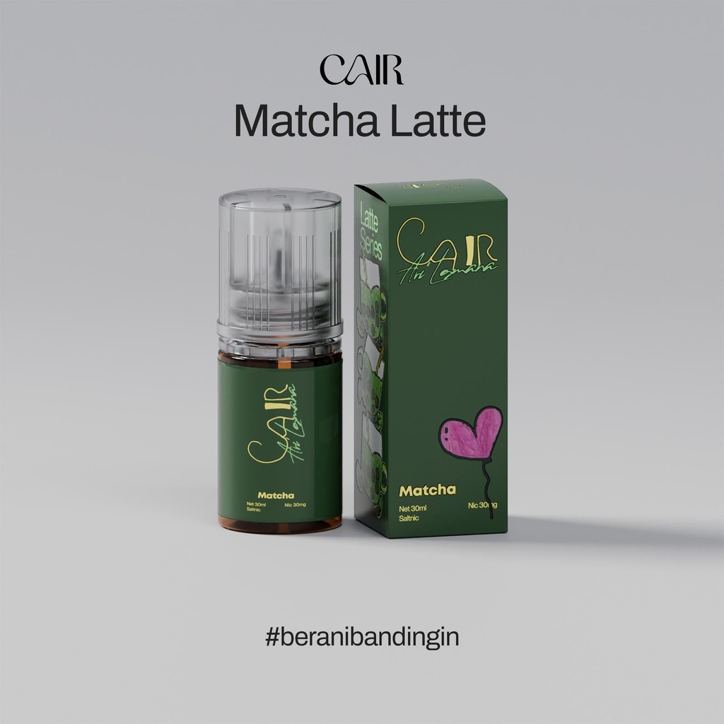 Jual [SALT] CAIR MATCHA LATTE SALT 30ML 30MG BY CAIR X ARI LESMANA ...