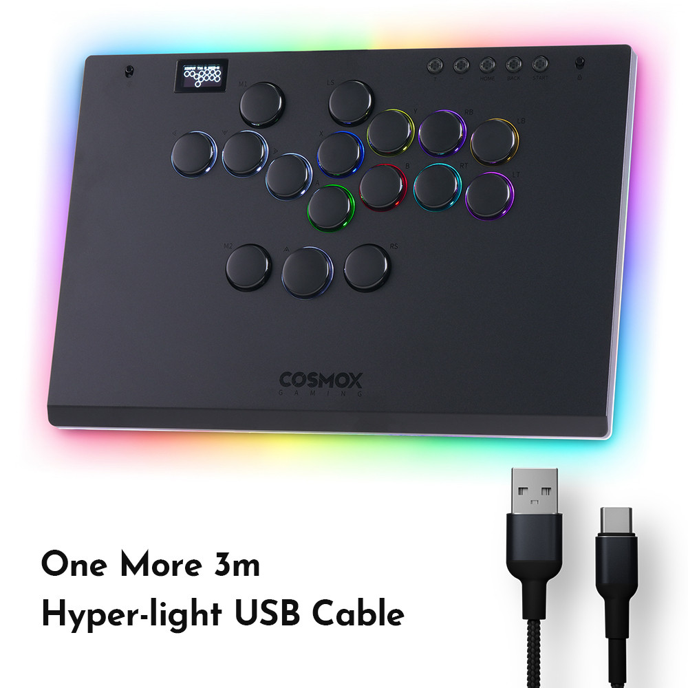 Jual Haute42 Aluminium Alloy Hitbox Leverless Controller Stickless ...