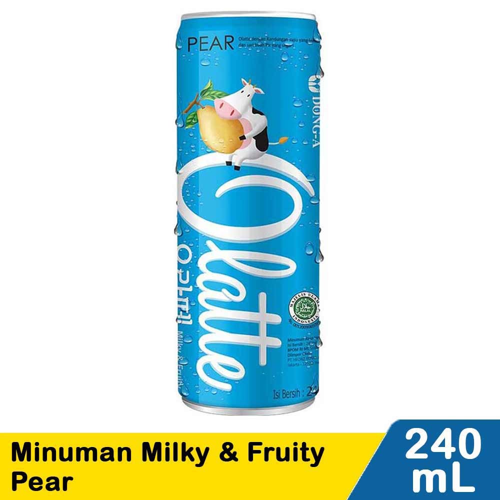 Jual OLATTE MINUMAN MILKY & FRUITY PEAR 240mL | Shopee Indonesia