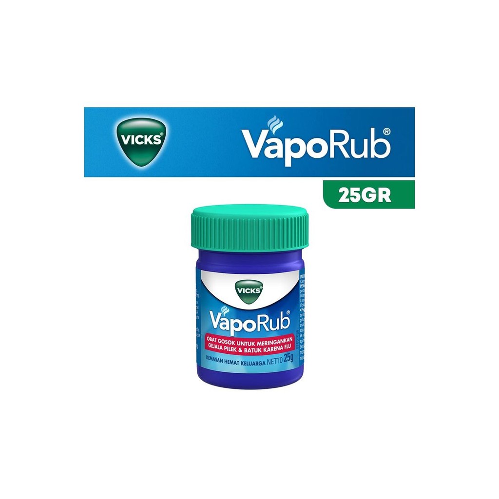 Jual VICKS VAPORUB OBAT GOSOK 25g | Shopee Indonesia