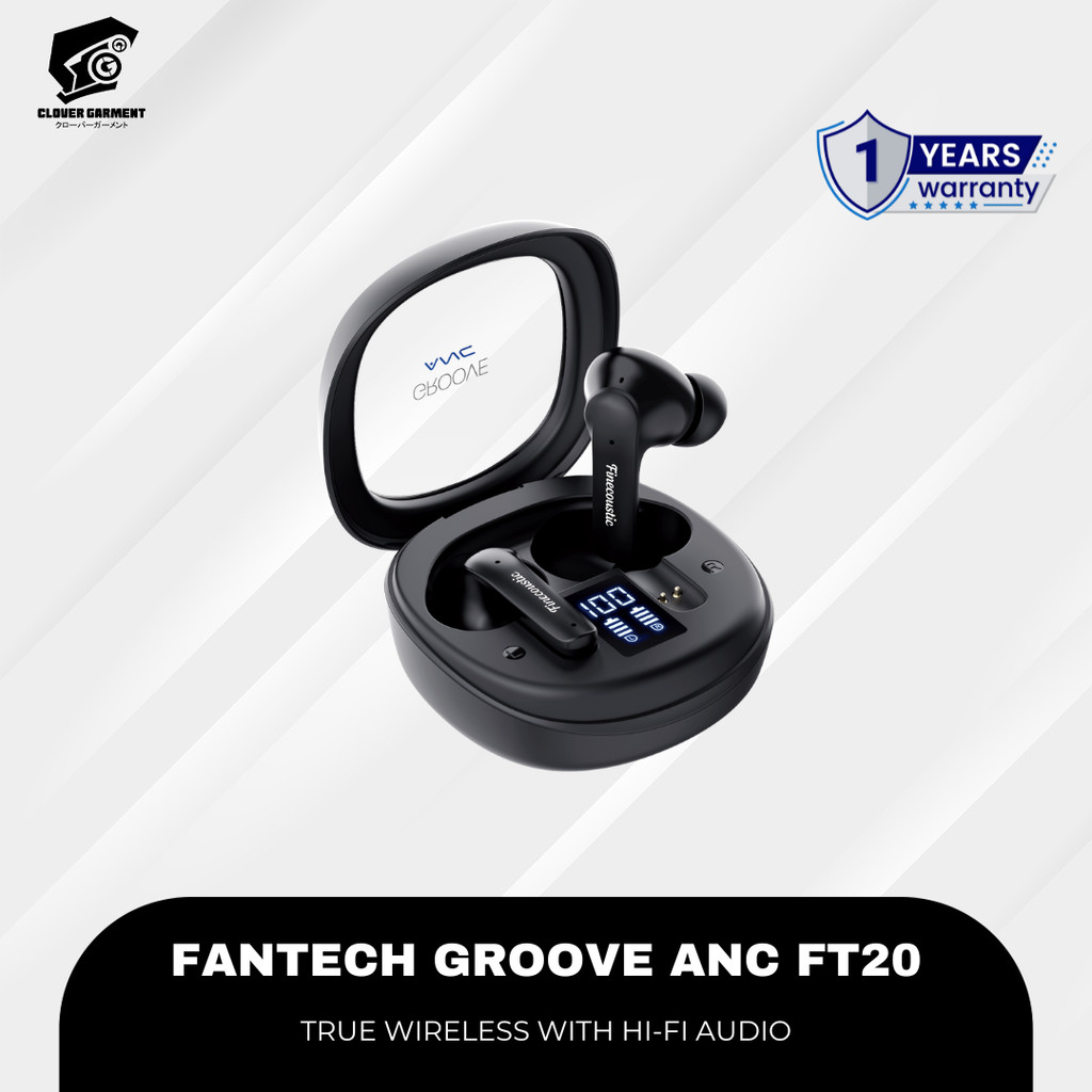 Jual Fantech Groove ANC FT20 FT-20 In Ear Earbuds TWS True Wireless ...