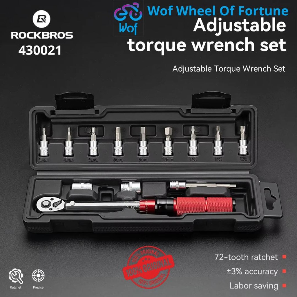 Jual ROCKBROS 430021001 Kunci Torsi Set Multifungsi Alat Reparasi ...