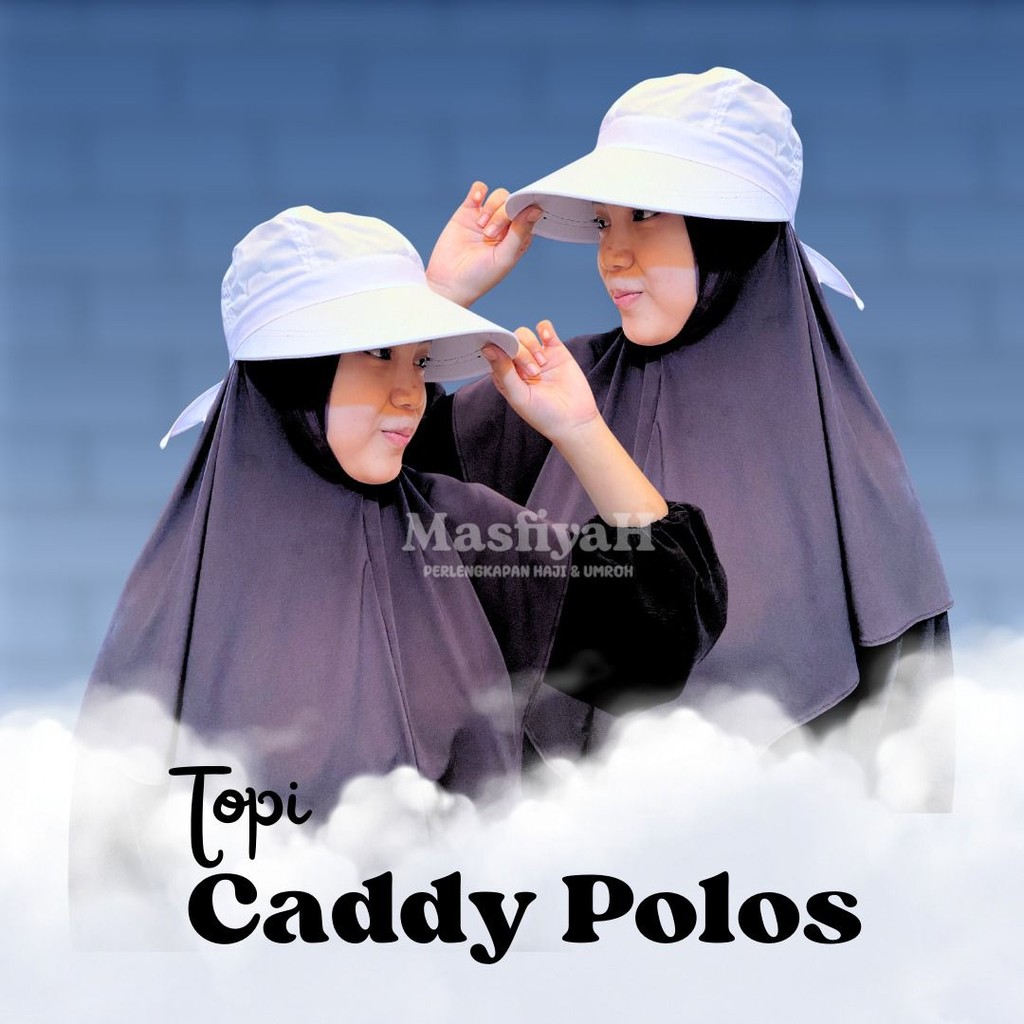 Jual TOPI CADDY POLOS TOPI HAJI UMRAH UMROH TOPI OLAHRAGA TOPI GOLF ...