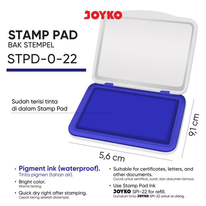 Jual Joyko Stamp Pad Ink Tinta Bak Stempel Refill Tinta Stempel ...