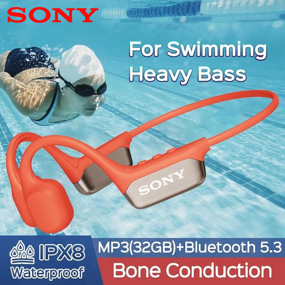 Jual SONY Wireless Earphone Swimming Bone Conduction Bluetooth IPX8 ...