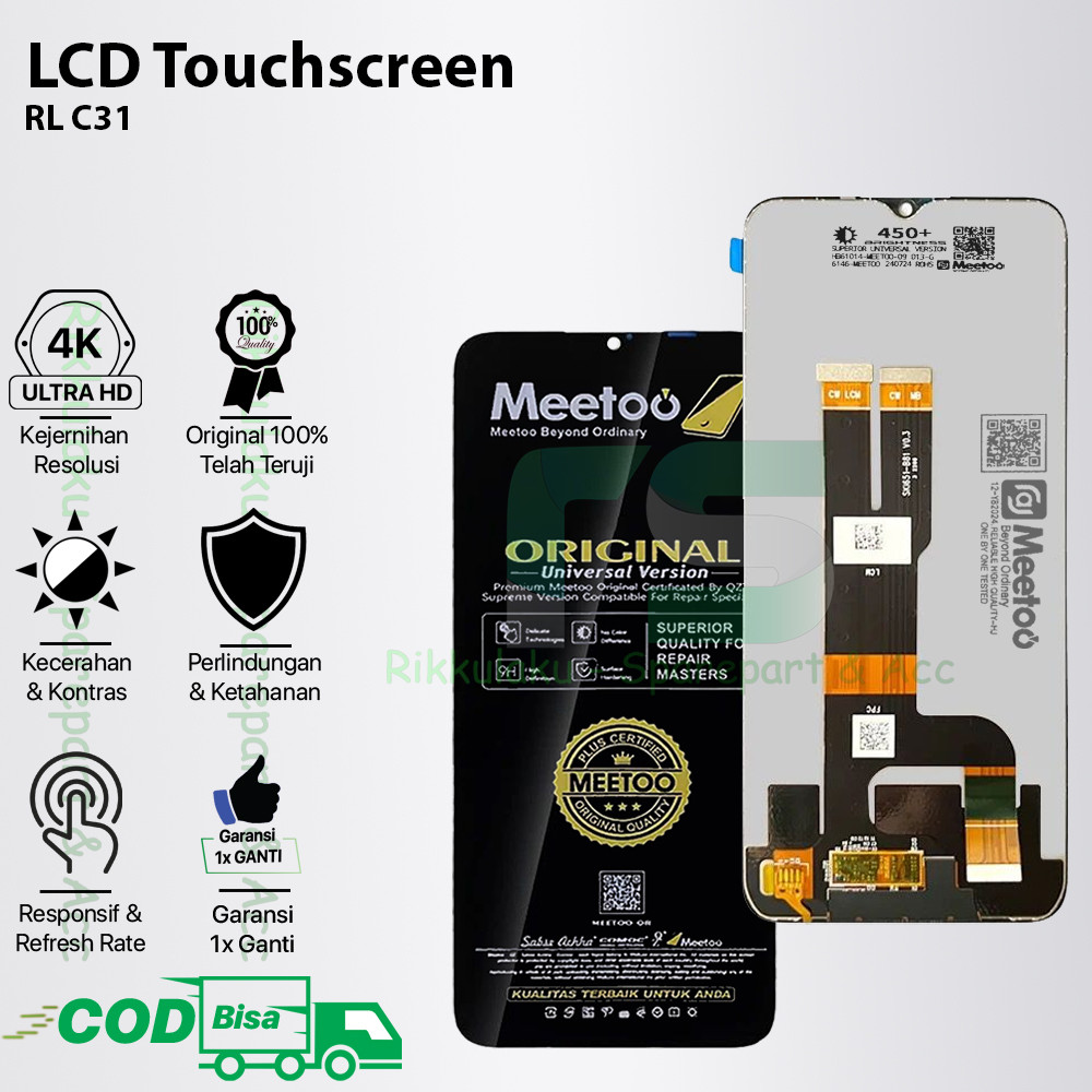 Jual LCD Touchscreen Realme C31 Original 100% Fullset | Shopee Indonesia