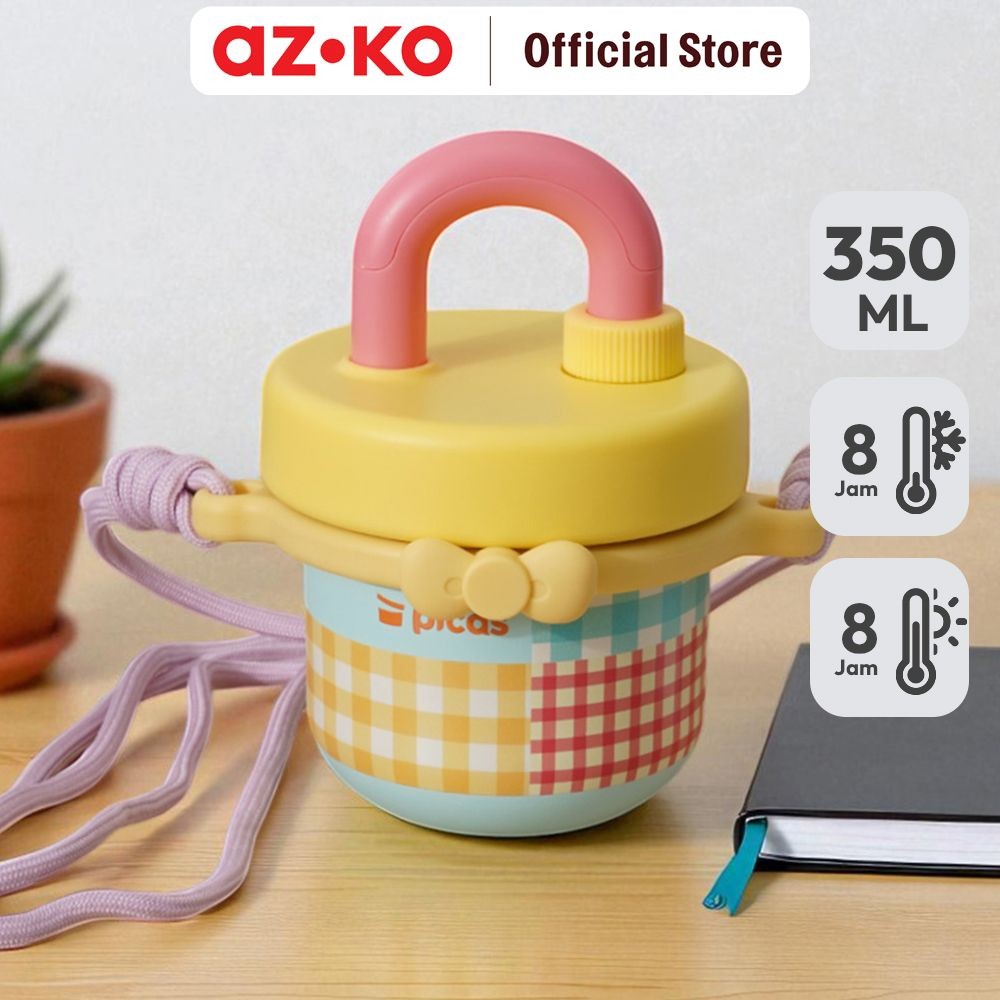 Jual AZKO Picas Dopamine Botol Vacuum Flask Stainless Steel Dengan ...