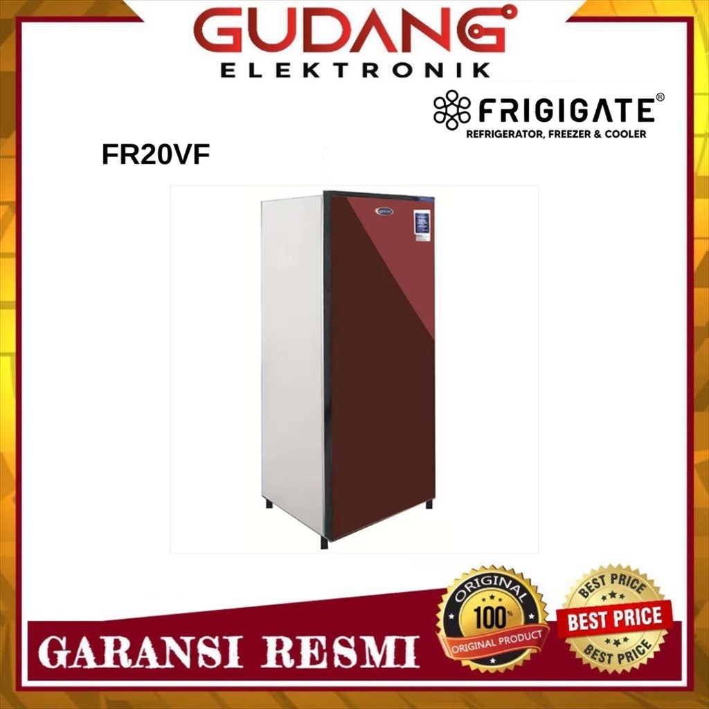 Jual FREEZER FRIGIGATE FR20VF LEMARI ES BATU 200 L 7 RAK FR 20 VF ...