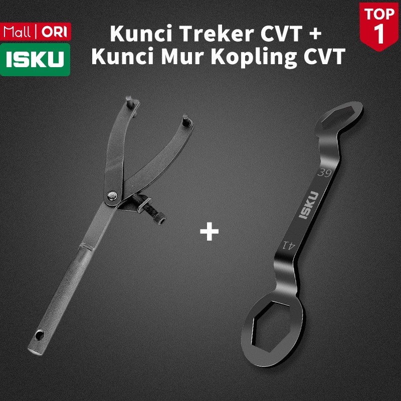 Jual ISKU Paket Set 2pcs Penahan Kopling + Kunci CVT 39x41 Motor Matic ...