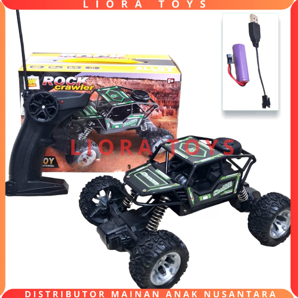Jual Mainan Anak Mobil Remote Control Offroad Alloy Climbing Car RC ...