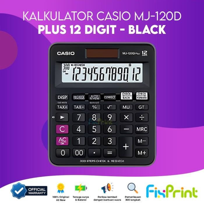 Jual Aksesories Office~[NEW] Kuya Mall Casio Kalkulator MJ 120D ...