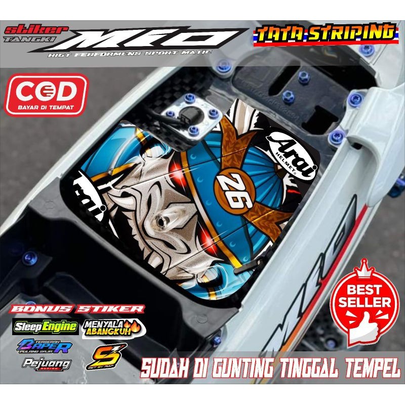 Jual STIKER TANGKI FINO KARBU STIKER PELINDUNG TANGKI SOUL KARBU - RON ...