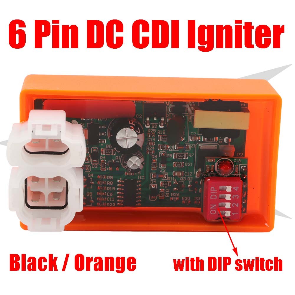 Jual 6 Pin DC C Igniter Racing For Dark Veloci Thunder 250 GY6 150CC ...