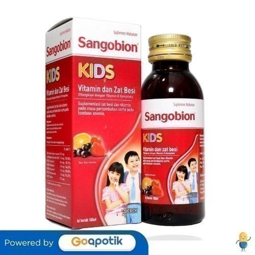 Jual Sangobion Kids Sirup 100 Ml | Shopee Indonesia