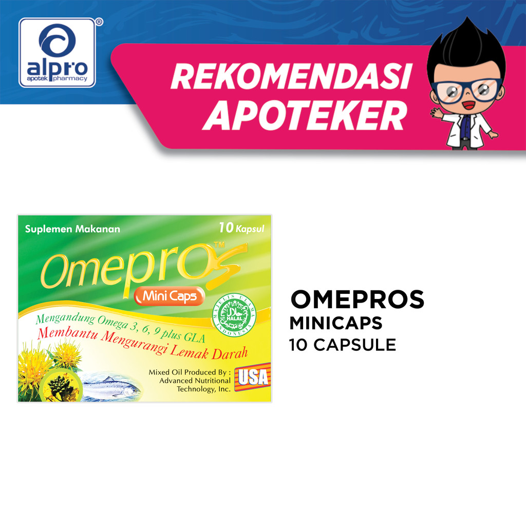 Jual Omepros Mini Caps 10 Kapsul | Shopee Indonesia