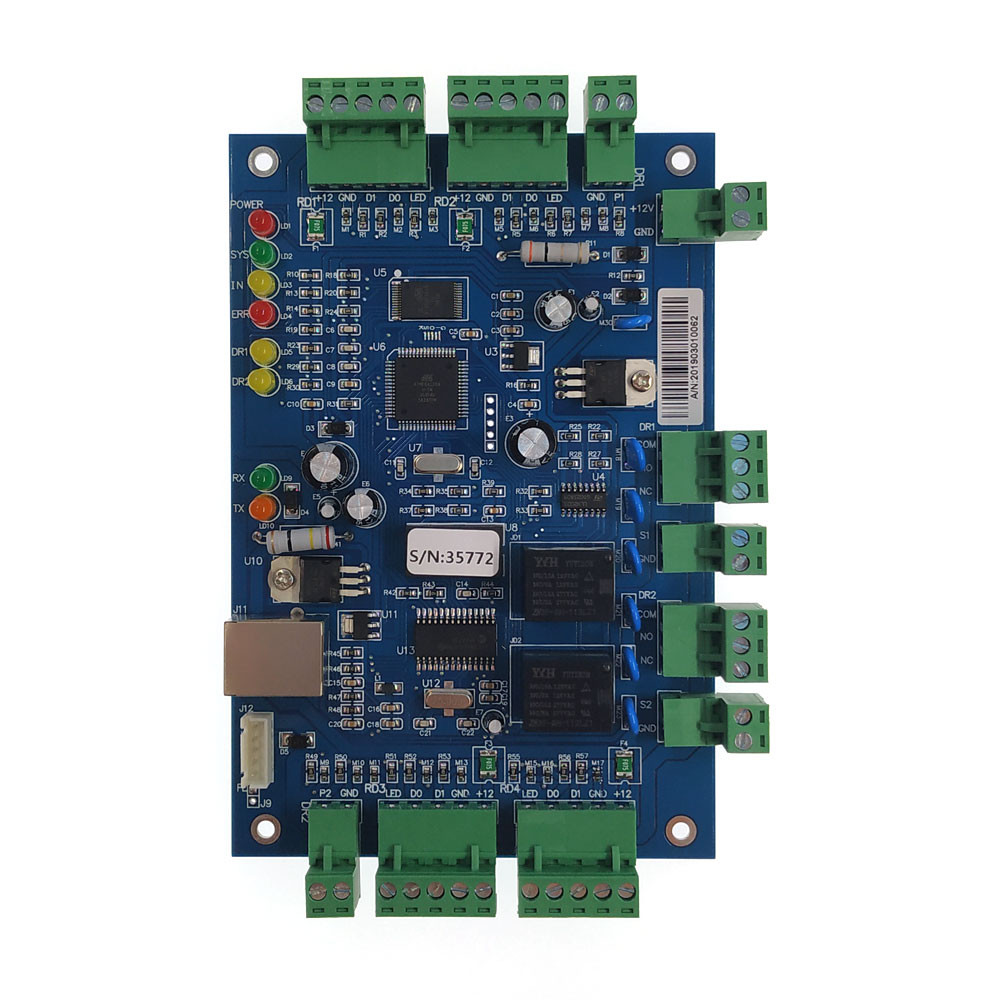 Jual TCP IP Two Door Access Controller,Suport Multi-Access Function ...