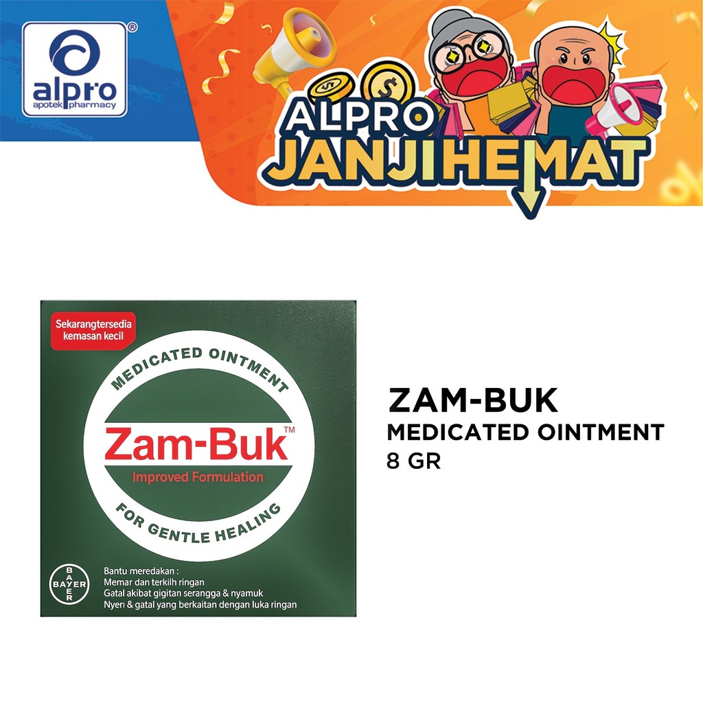 Jual ZAM-BUK MEDICATED OINTMENT 8G | Shopee Indonesia