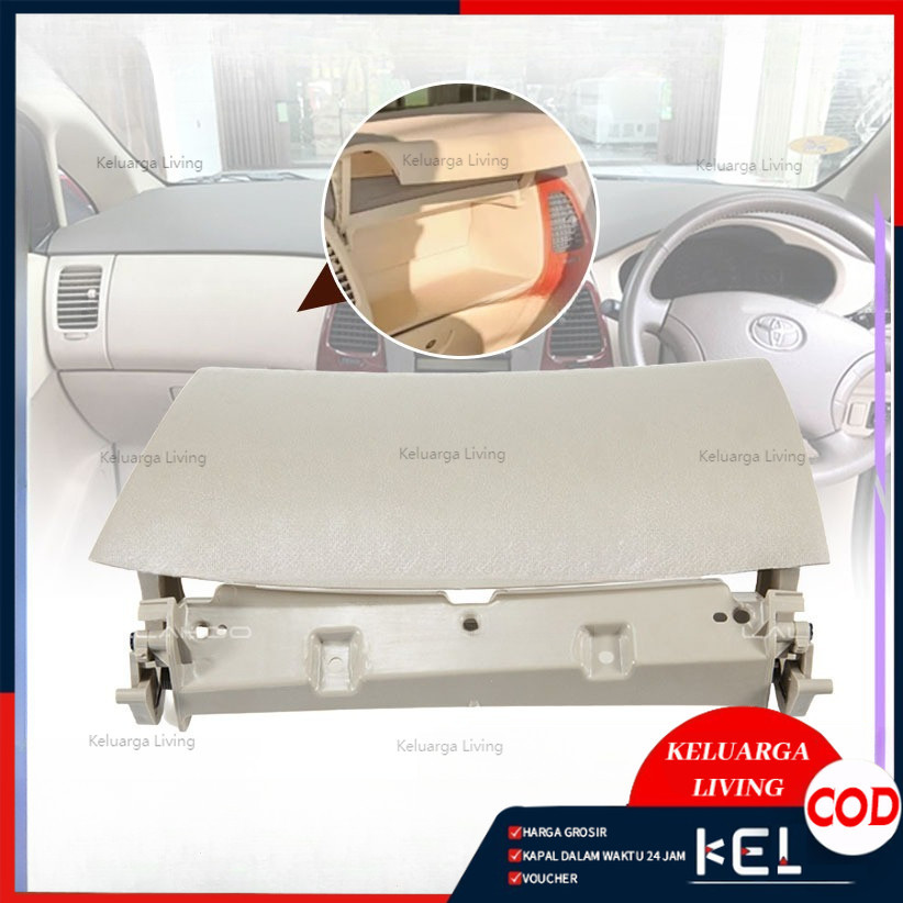 Jual ReadyOri Cover Innova2006-2015 Laci Atas Dashboard Cream/Abu-abu ...