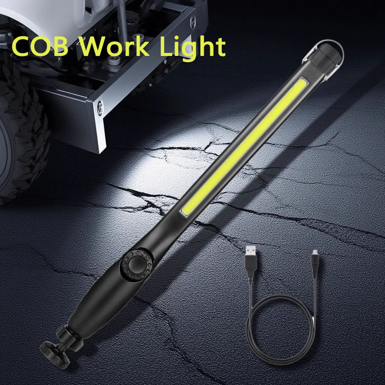 Jual Powerful LED Work Light with Magnet lighting Flashlight Car Garage ...