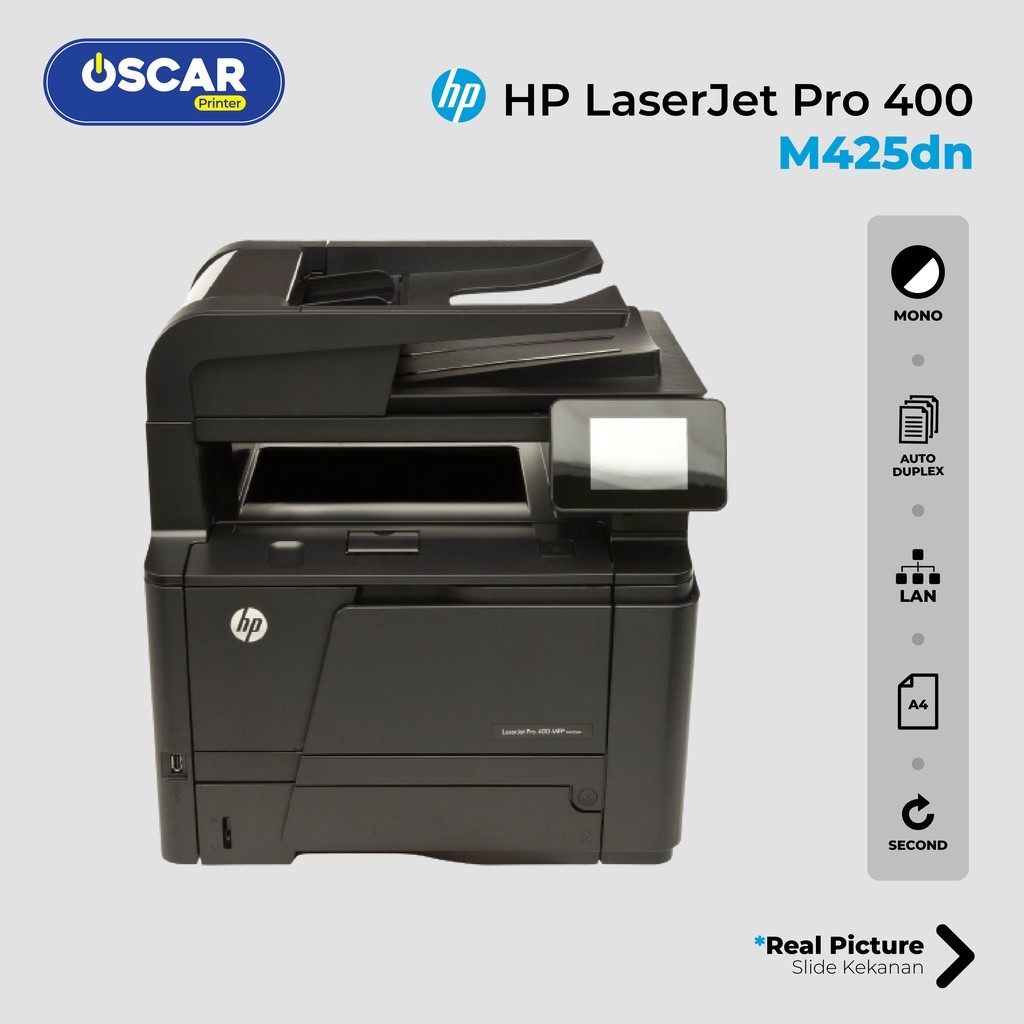 Jual Mesin Fotocopy Mini Mono HP Laserjet Pro 400 M425dn MFP Print Scan ...