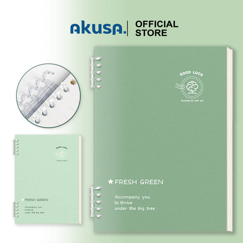 Jual AKUSA Binder Note A5/B5 60 Lembar Daily Book Buku Catatan Harian ...