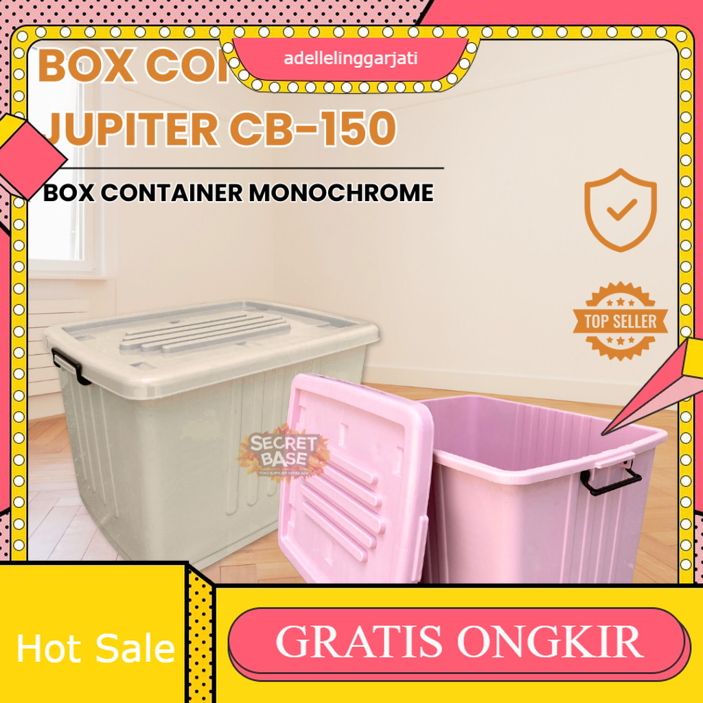 Jual BOX CONTAINER 150 LITER + RODA - Kontainer Box / Container Box ...
