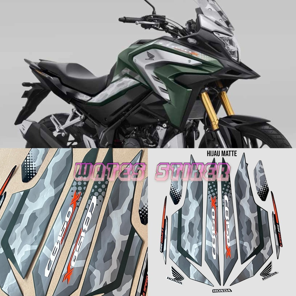 Jual Striping Sticker Honda CB150X CB 150X CB 150 X TAHUN 2023 Matte ...