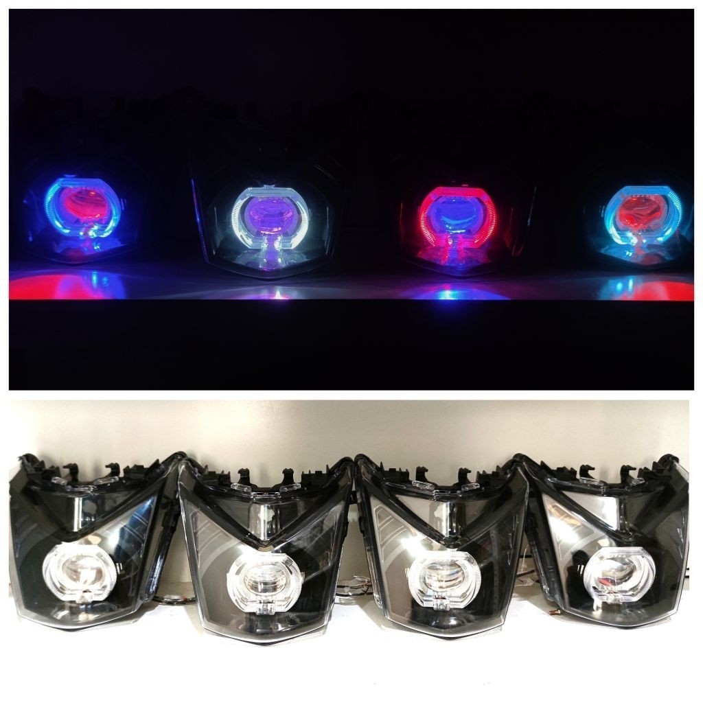 Jual Reflektor Lampu Depan Biled Honda Beat FI 2012 - 2016 Fullset ...