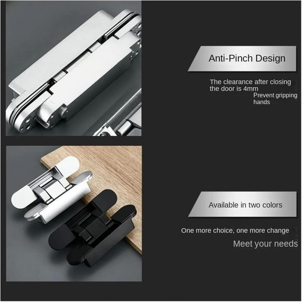 Jual TECHTOOLS 【COD】1 SET (2pcs)Engsel Tanam Pintu Invisible Hinges ...