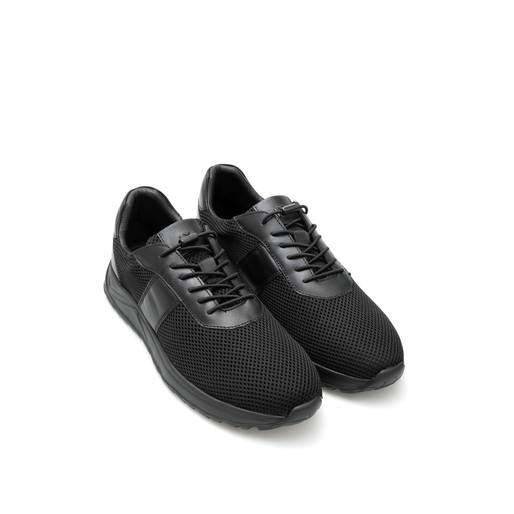 Jual GARUDA BLACK Sepatu Kulit Sneakers Pria by Mario Minardi | Shopee ...