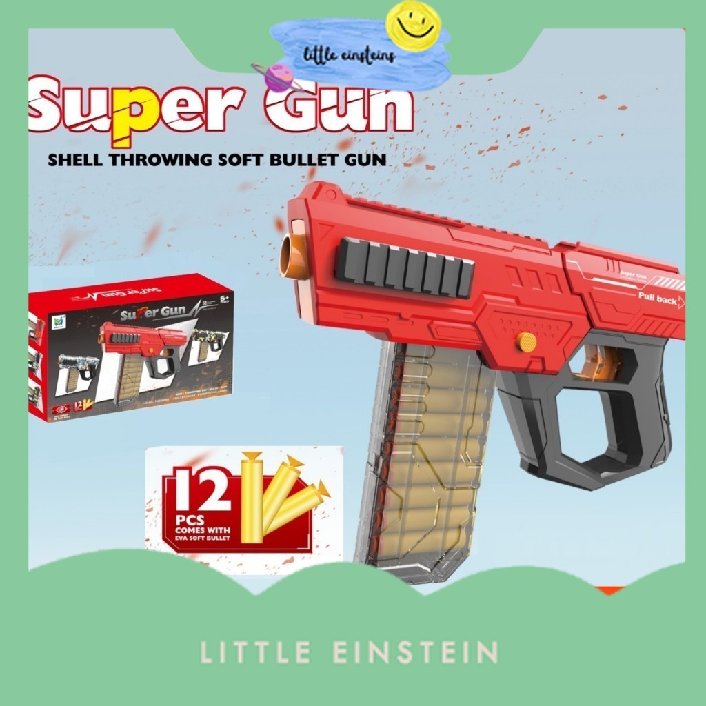 Jual Little Einstein Mainan Anak TSG-031 SUPER GUN SHELL THROWING ...