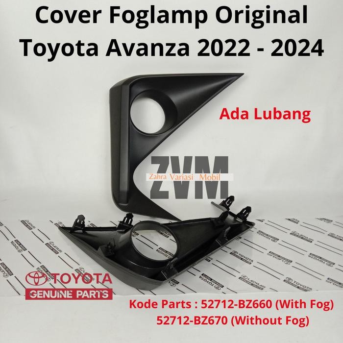 Jual Cover Foglamp original Toyota Avanza 2022 2023 2024 Kode Parts ...