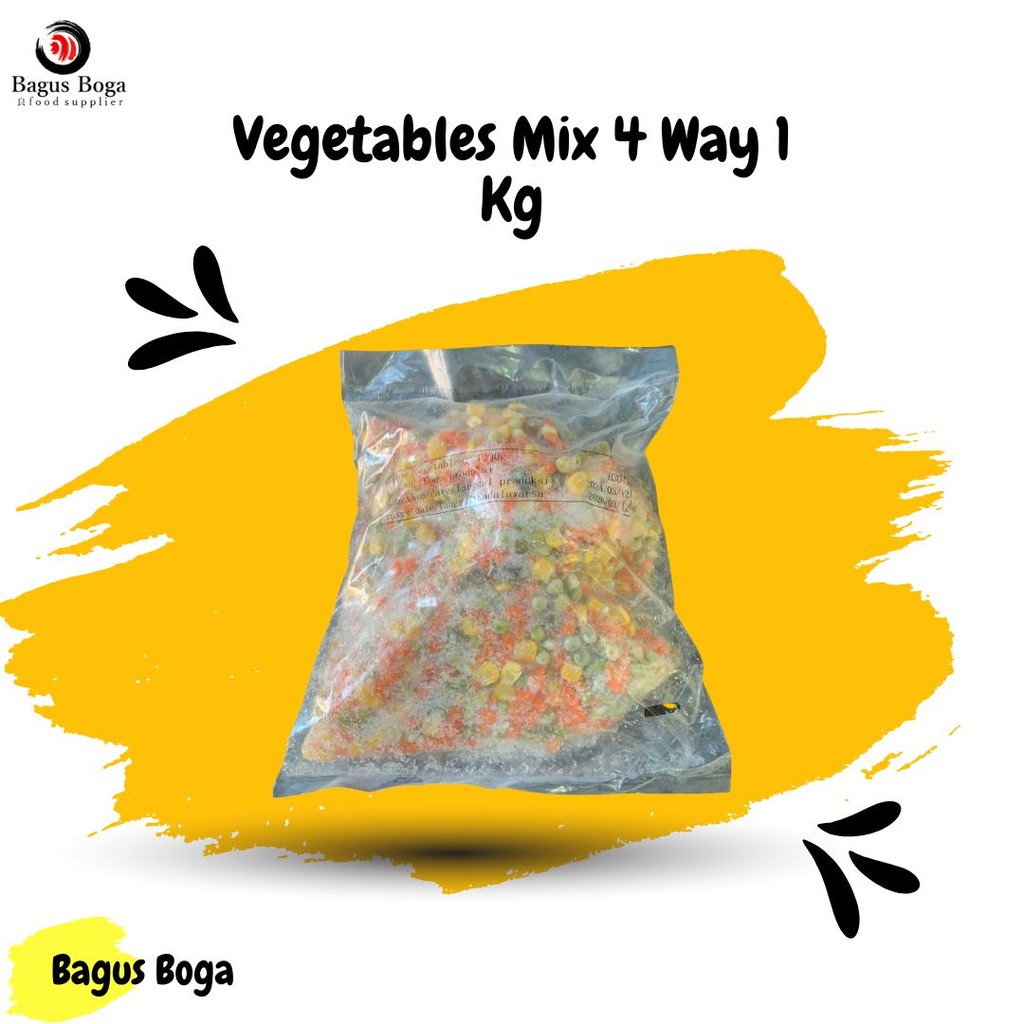 Jual Vegetables Mix 4 Way 1 Kg | Shopee Indonesia